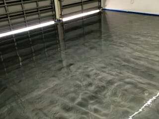 A RockSolid Metallic Garage Floor Coating Project | All Garage Floors